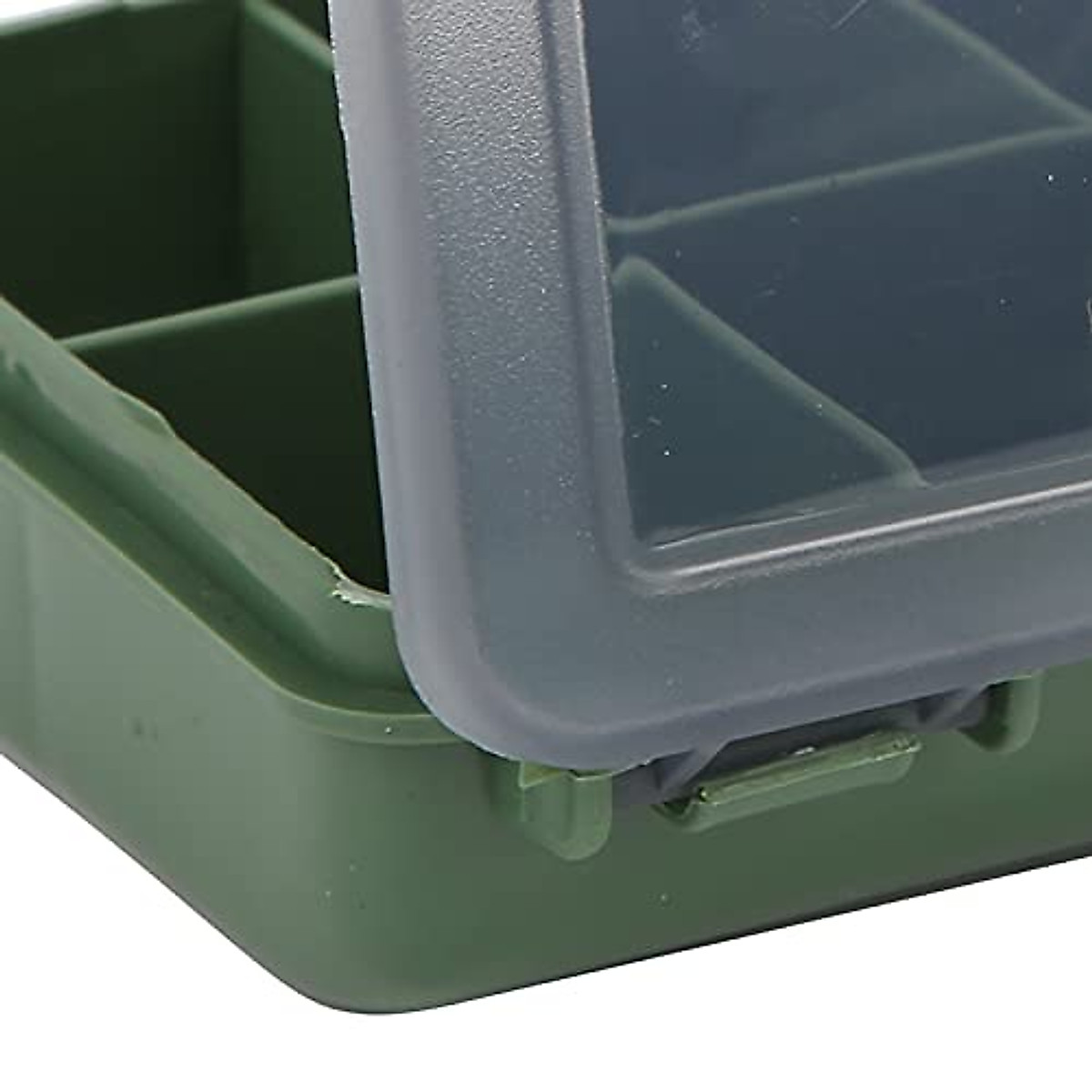 01 Fishing Lure Boxes, PP Plastic Fishing Accessory Box Bait Storage Case Fishing Tackle Accessory Box Mini for Fishing(8 Cells)