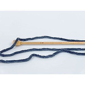 Lot of 4 x 100gr Skeins Ice Yarns Velvet Chenille Yarn Anthracite