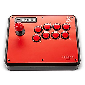 PowerA Fusion Wireless Arcade Stick for Nintendo Switch, Lite, Fight Stick, Gamepad, Game Controller, Bluetooth Controller, AA - Nintendo Switch