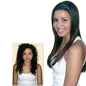 KERATIN RESEARCH Keratina Brasilera Tratamiento Capilar por 300ml con Champú Clarificante, Resultados Profesionales, Alisa y Suaviza el Cabello (Keratina por 120ml)