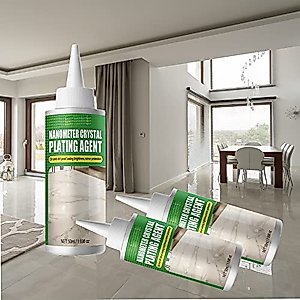 Nano Crystal Coating Agent for Tile &Furniture，Marble Nano Crystal-Plating Agent, Stone Crystal Plating Agent, Nano Crystal Plating Agent for Kitchen(50ml/3pcs)