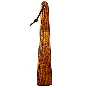 COWBOY SPATULA - Mesquite Wood TEXAS SLIM Handmade in Texas. Made in USA. Safe for nonstick, and cast iron cookware. Personalize it!