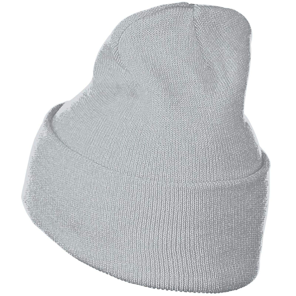 Knit Hat Beanie Cap Casual Skull Caps Hip-Hop Hats Multifunctional Headwear Unisex Gray