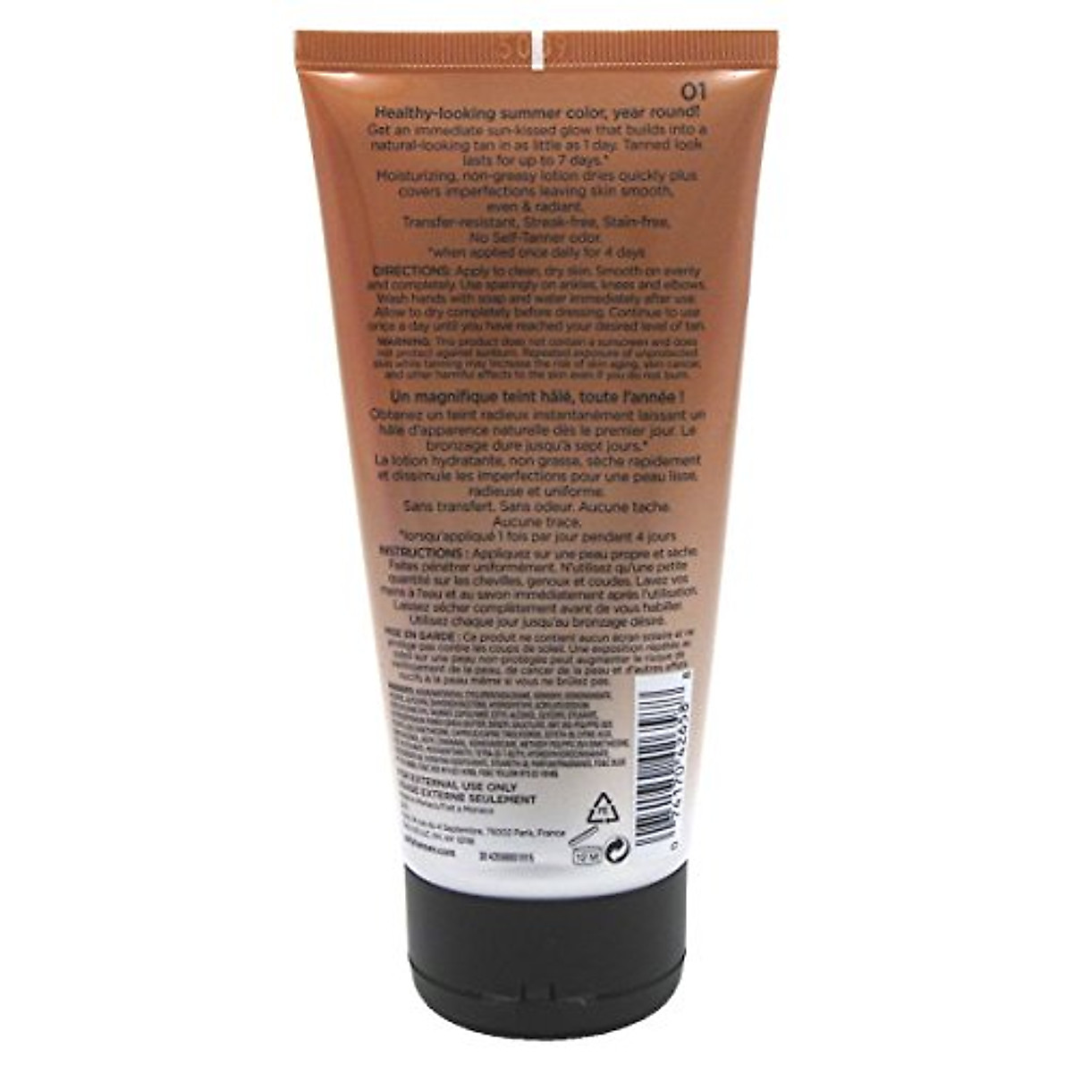 Sally Hansen Airbrush Sun Tan Lotion Light-Medium 5.9oz Tube (2 Pack)