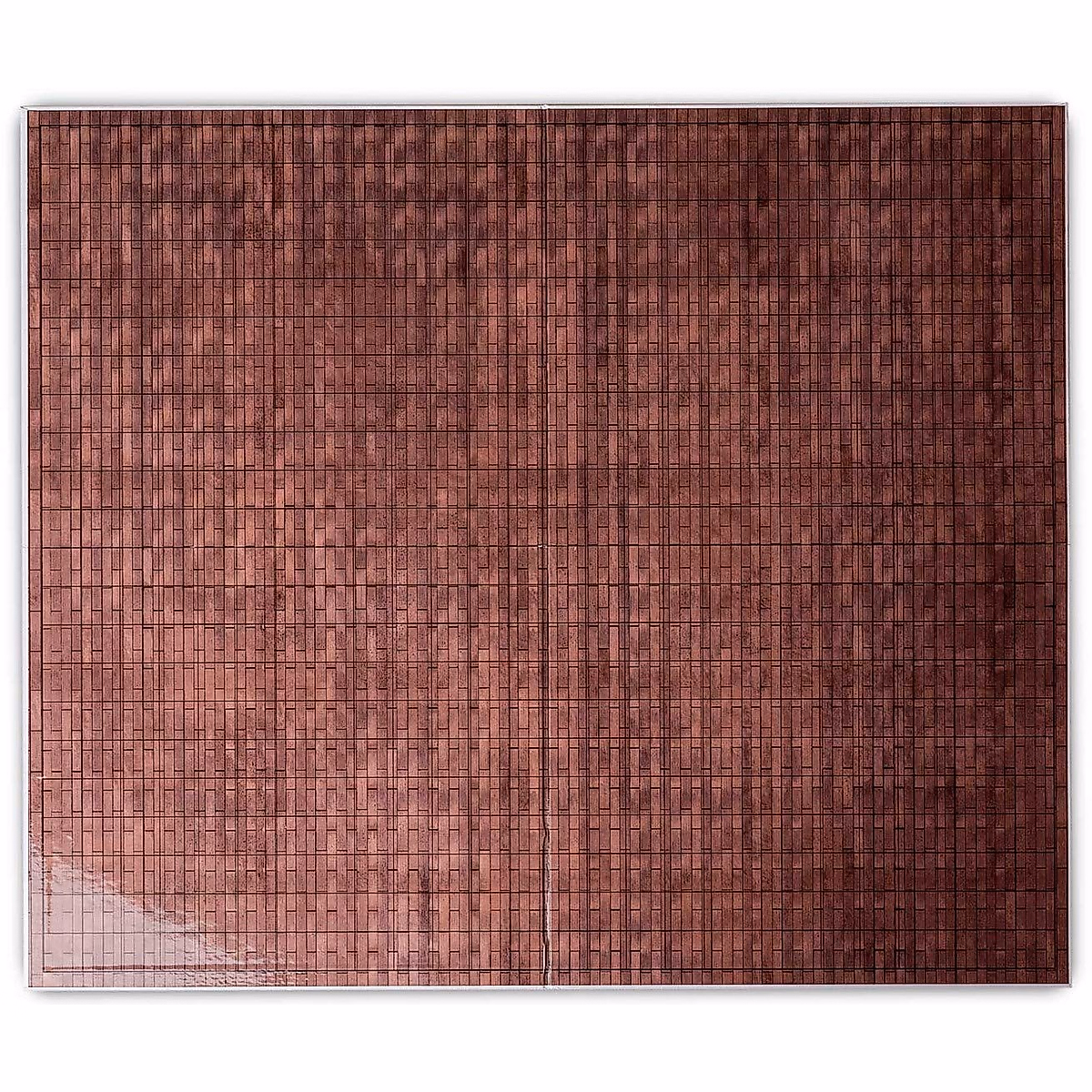 Hexers Role-Playing Game Board Mat, Square Grid Terrains, 8 Different terrains, Compatible with Dungeons and Dragons DND Pathfinder RPG, 27 on 23 inches, 1 inch Squares, Foldable & Dry Erase