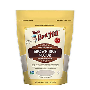Bob's Red Mill Gluten Free Brown Rice Flour, 24 Oz