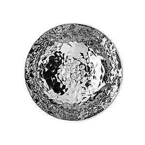 Alessi "Joy n11" Round Basket in 18/10 Stainless Steel Mirror Polished, Silver