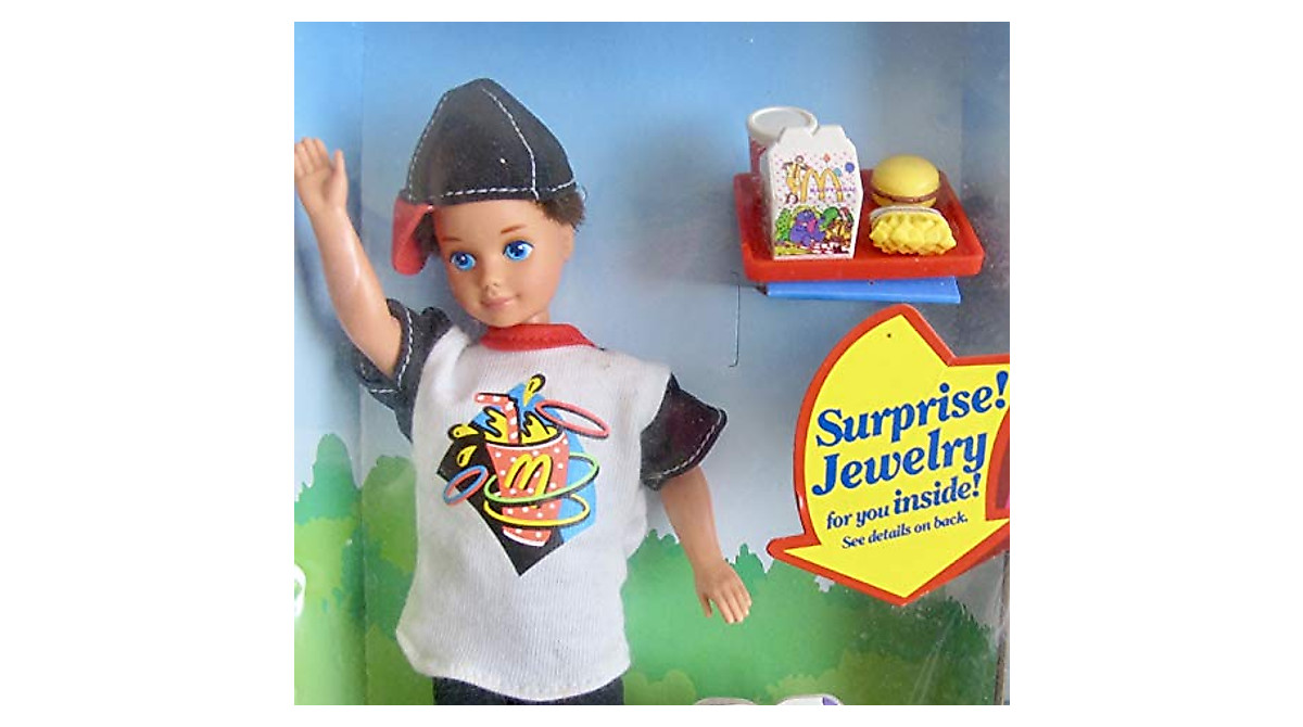 Barbie Happy Meal Todd Doll - Vintage 1993 Collectible