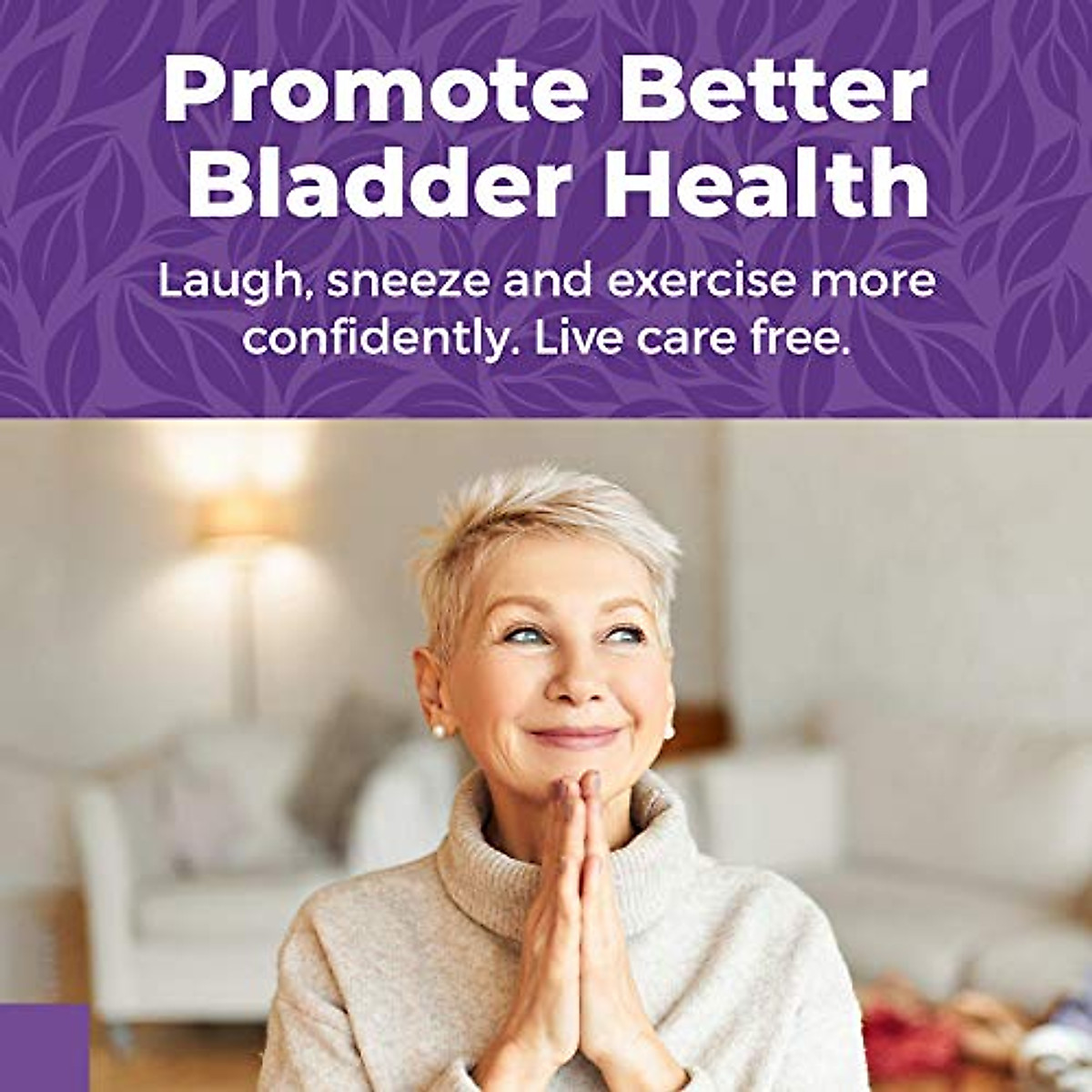 Ultranol Total Bladder Support - Natural Cranberry Supplement for Urinary Health, Overactive Bladder Control, Incontinence - Reduces Leaks and Urgency - 1 Bottle - 30 Capsules