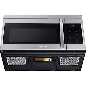 Samsung ME16A4021AS 1.6 Cu. Ft. Stainless Over-the-Range Microwave