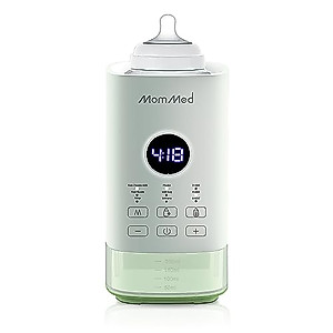 MOMMED Bottle Warmer, Fast Bottle Warmer with Accurate Temperature Control and Automatic Shut-Off,Fast Bottle Warmers for All Bottles with Breastmilk or Formula