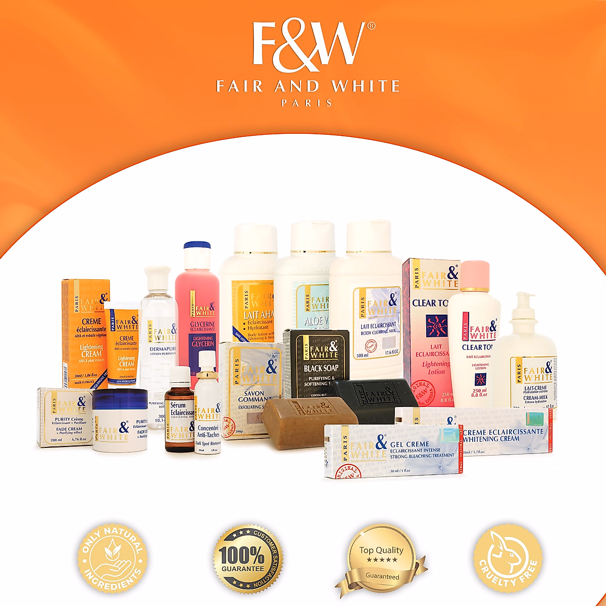 FAIR & WHITE Original Carrot Moisturizing Body Lotion - 485ml / 17.0 fl oz - Brightening & Clarifying Body Lotion