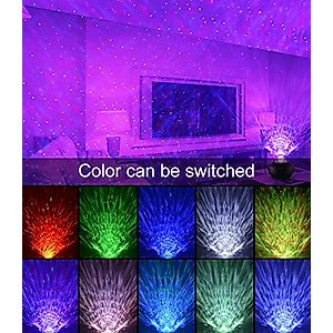 Galaxy Projector Star Projector, Water Wave and Star Effects, APP Control, Speaker, Remote Control, Party、Room Decoration Lights for Kids and Adults