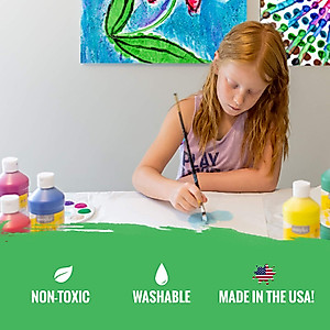 Handy Art Little Masters Washable Tempera Paint, 64 Fl Oz (Pack of 1), White