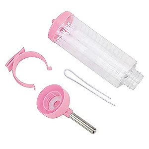 HEEPDD Small Animal Water Bottle, Automatic No Drip Hamster Water Dispenser for Pet Dwarf Hamster Mice Gerbil Rat Chinchillas Guinea Pig Rabbit