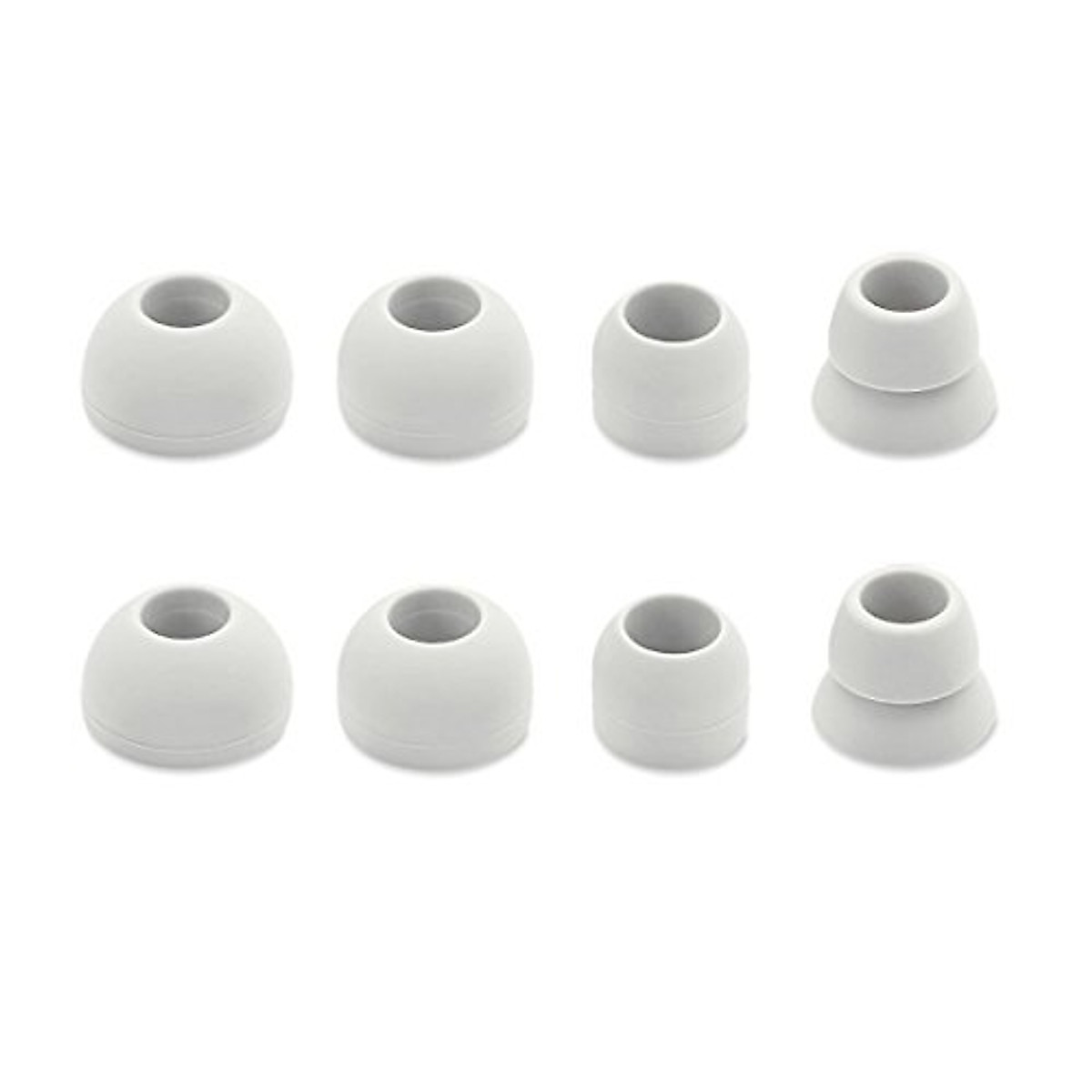 16 Pieces Replacement Earpads Eartips Teemade Earbuds Eargels for Powerbeats 1, Powerbeats 2, Powerbeats 3,Beats Wireless Stereo Earphones by Dr.Dre (Grey)