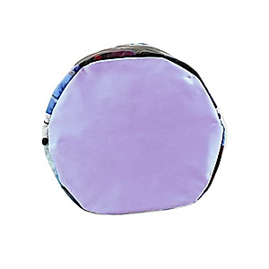 Disney Frozen 2 Elsa Anna Girls Collapsible Gift Basket Bucket Tote Bag (One Size, Blue/Purple)