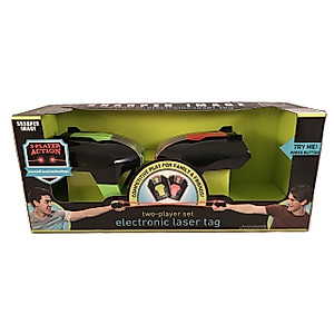 Laser Tag Electronic Game - Two Player Set - Lights, Vibration & Sound, Infrared Technology