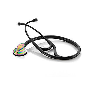 ADC Adscope 600 Platinum Series Cardiology Stethoscope with Tunable AFD Technology, Iridescent Tactical