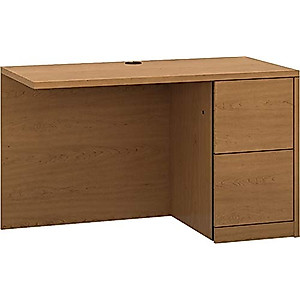 HON 105905RCC 10500 Series L Workstation Return, Full-Height Right Ped, 48w x 24d, Harvest