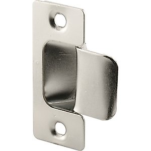 Defender Security U 10278 Two Piece Adjustable Door Strike, Chrome Plated (Single Pack)