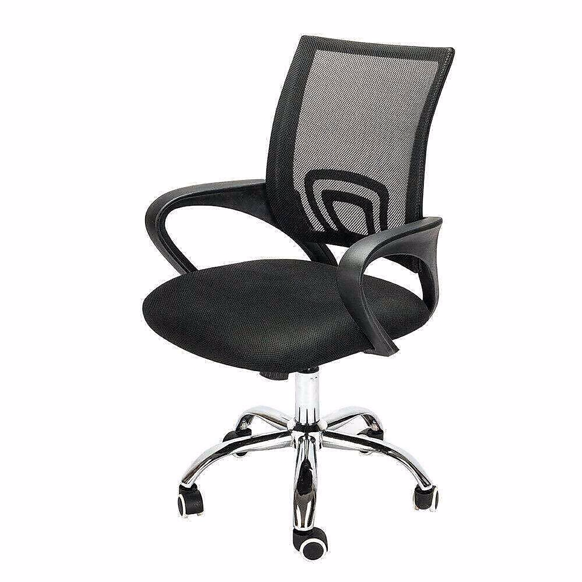 JTSQ Ergonomic Mesh Office Chair Adjustable Swivel Computer Desk Task Black Gaming Chair Office Chair Desk Chair Computer Chair Home Office Desk Chairs Gamer Chair Office Chairs