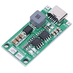 Walfront DDTCCRUB Battery Charger Module 2S‑2A Li‑ion Battery Charger Board Step Up Boost Battery Charger Module