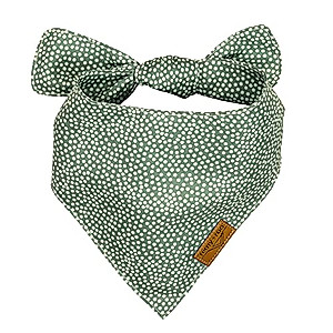 Remy+Roo Dog Bandanas - 4 Pack | Kathrine Set | Premium Durable Fabric | Unique Shape | Adjustable Fit | Multiple Sizes Offered (Large)