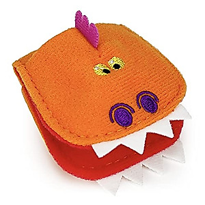 Chomp Chomp Dino Finger Puppet Board Book Ages 2-5; Includes Detachable Plush Finger Puppet For Playtime