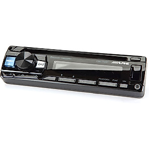 Alpine CDE-172BT Single DIN in Dash Bluetooth CD Player Radio Receiver +Free Mobile Bracket, Tweeter TW600,Absolute USA Electrical Tape BT1700