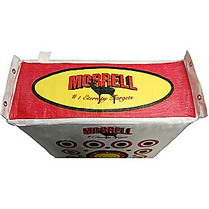 Morrell Weatherproof Range Archery Bag Target Replacement Field Point Cover with 2 Shooting Sides and Over 50 Shooting Spots, White