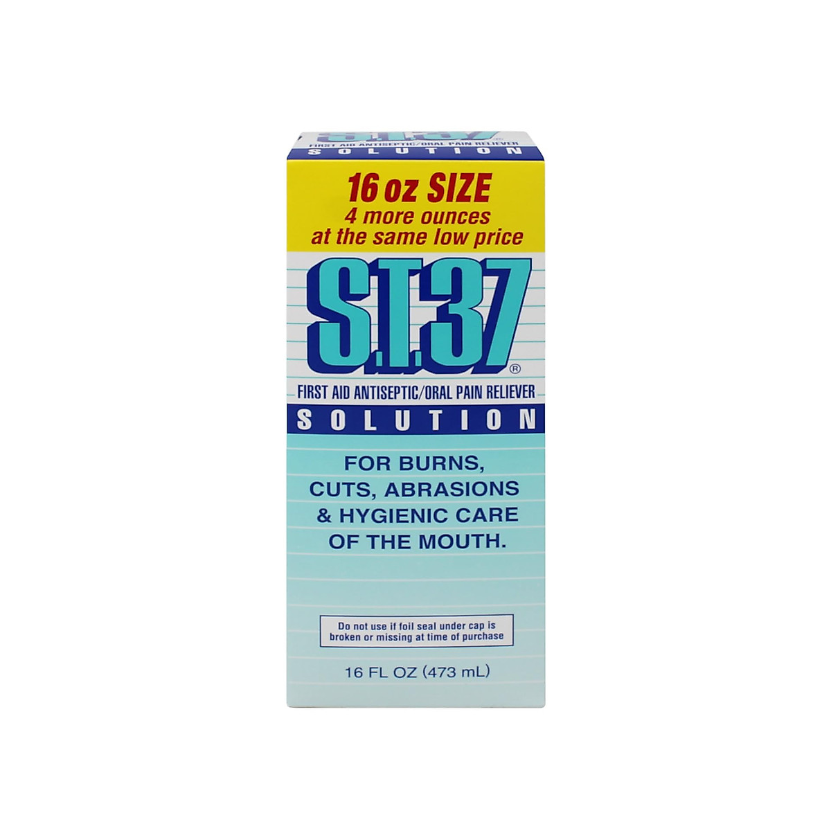 ST 37 First Aid Antiseptic Solution, 16 Oz. (Pack of 2)