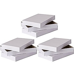 Family Place Shirt Gift Boxes (Pack of 6), White