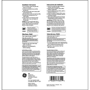 General Electric FXHSC Water Filter