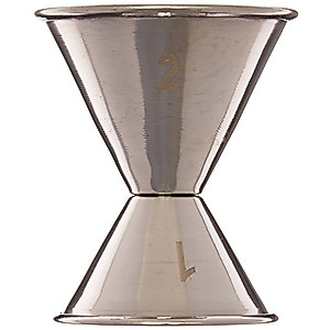 American Metalcraft J205 Jiggers, 2.5" Length x 2.5" Width, Silver