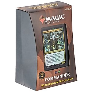 Magic: The Gathering Strixhaven Commander Deck – Witherbloom Witchcraft (Black-Green)