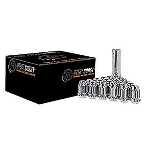 Wheel Pros W56716S 7/16" Spline Closed End Wheel Lug Nut Installation Kit - 6 Lug
