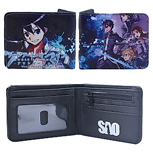 Amatensu Anime Characters Kirigaya Kazuto wallet Yuuki Asuna wallet Yui wallet Ryotaro Tsuboi wallet Shinozaki Rika wallet F