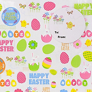 (2) Pack of Easter Cellophane Basket Bags 22-in. X 25-in