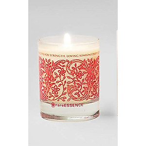 rareESSENCE Aromatherapy 100% Pure Essential Oils Spa Candle, Love 6 oz.