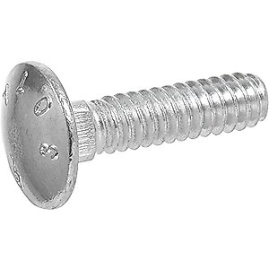 HILLMAN FASTENER 240048 1/4-20X4 Carriage Bolt, 1/4 x 4-Inch