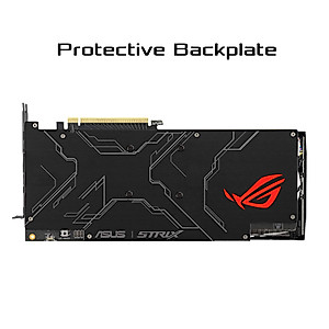 ASUS ROG Strix NVIDIA GeForce RTX 2060 EVO OC Edition Axial-tech Fan Design, MaxContact Technology, Auto-Extreme 6GB GDDR6 HDMI DisplayPort 1.4 Gaming Graphics Card (ROG-STRIX-RTX2060-O6G-EVO-GAMING)