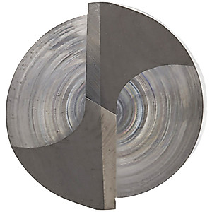 YG-1 D5412 Carbide Twist Jobber Drill Bit, Uncoated Finish, Straight Shank, Slow Spiral, 118 Degree, #18 Size, 21/128" Diameter x 2-3/4" Length (Pack of 1)