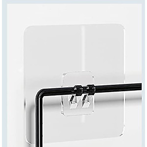 Daksang Bathroom Shower Caddy Basket Shelf Adhesive Shower Organizer Stainless Steel Shower Shelf, Shower Basket Storage for Bathroom Kitchen Shower organizer Wall Mounted(Black)