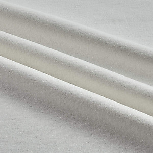 Hanes Drapery Lining Heavy Flannel White, Fabric by the Yard