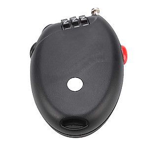 Retractable Cable Lock, Bicycle Security Password Padlock Wire Rope Safety Combination Lock Anti Theft Protection for Outdoor Travel Cases Luggage Backpacks Cycling Helmets Bike Strollers Sports Bags
