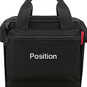 reisenthel Allrounder Cross Handbag, Structured Cross-body Carryall for Women, Black