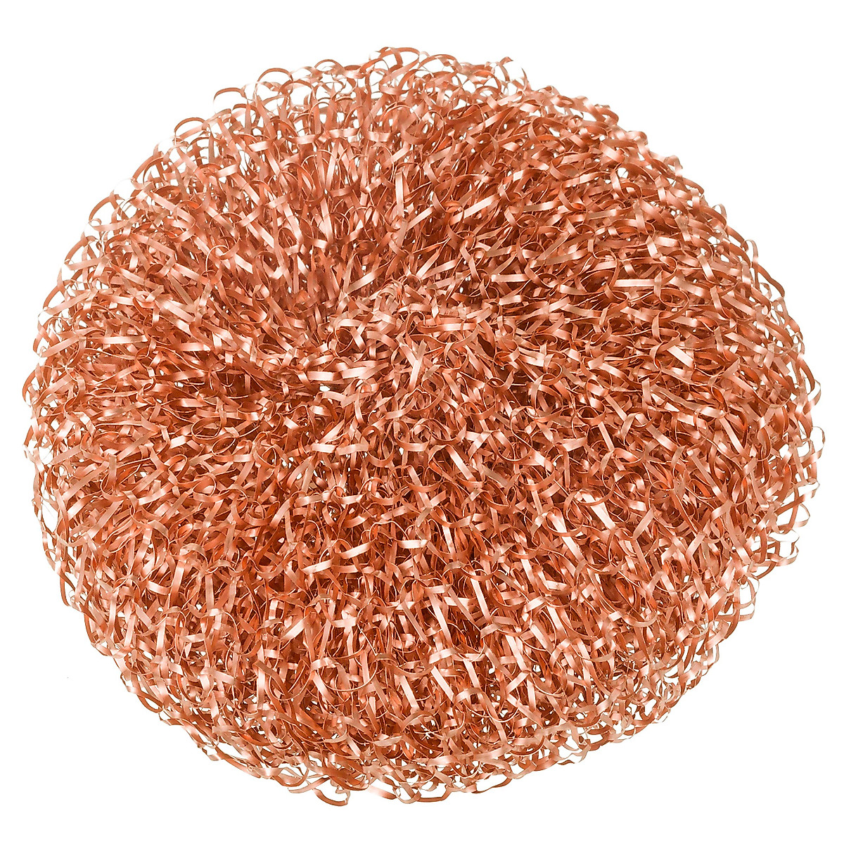 REDECKER Real Copper Thread Pot Scrubber - Woven Double Layers for Extra Strength - Gently Remove Even Persistent Dirt Long Lasting, Set of 2 - Copper Scrubbers - Copper Sponge Scrubber