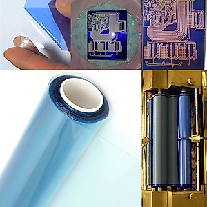 Photosensitive (30cmx500cm/1ftx16.5ft) PCB Photosensitive Dry Film for Circuit Production Photoresist Sheets, Replace Thermal Transfer PCB Board