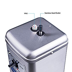 Westinghouse Instant Dispenser, Brushed Nickel Hot and Cold Water Faucet